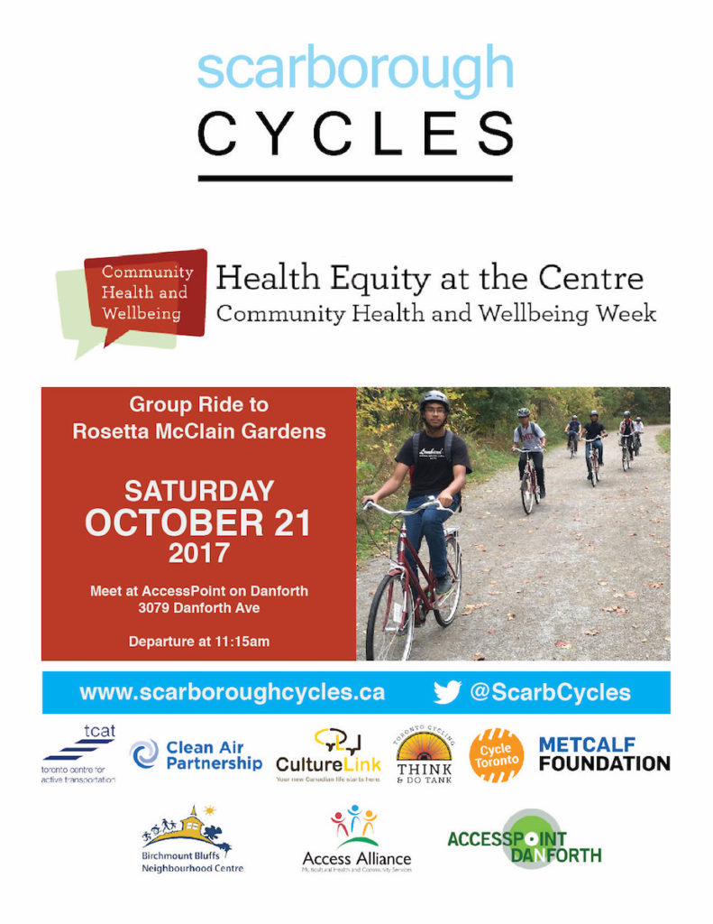 Oct 21: Health Equity Bike Ride to Rosetta McClain Gardens ...